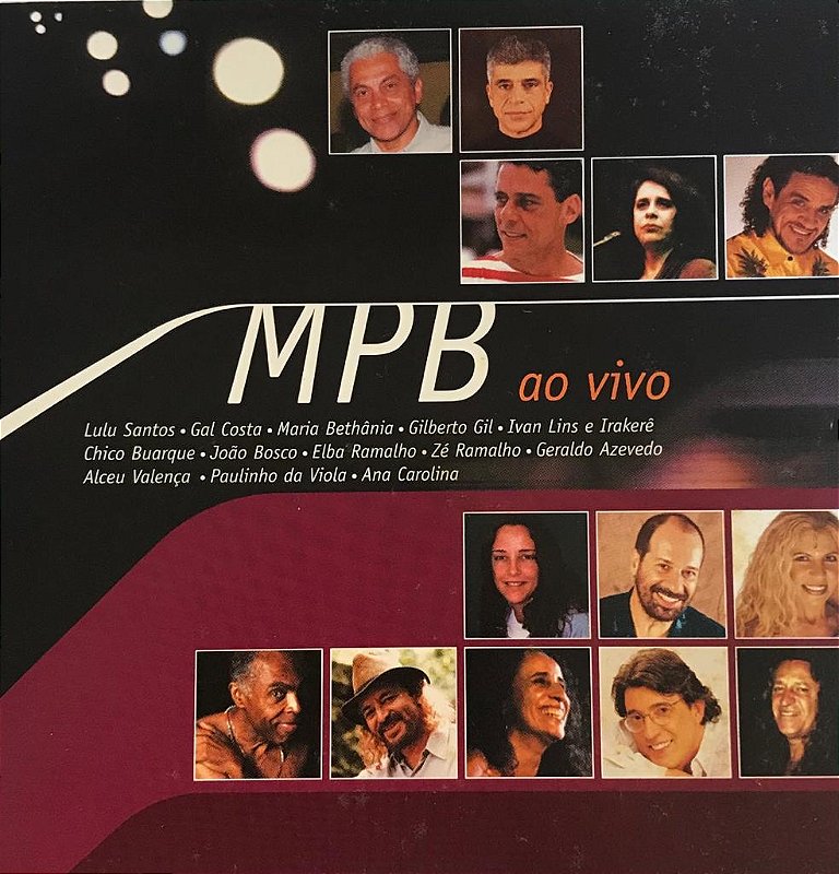 CD MPB AO VIVO ( Vários Artistas ) - Colecionadores Discos - vários ...
