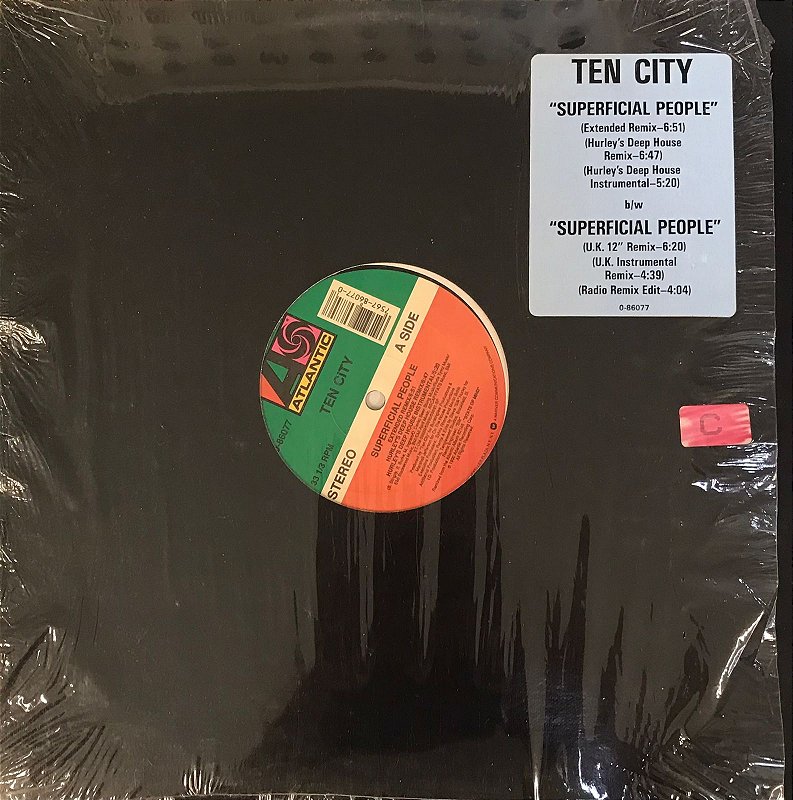 Ten City – Superficial People - Colecionadores Discos - vários títulos ...