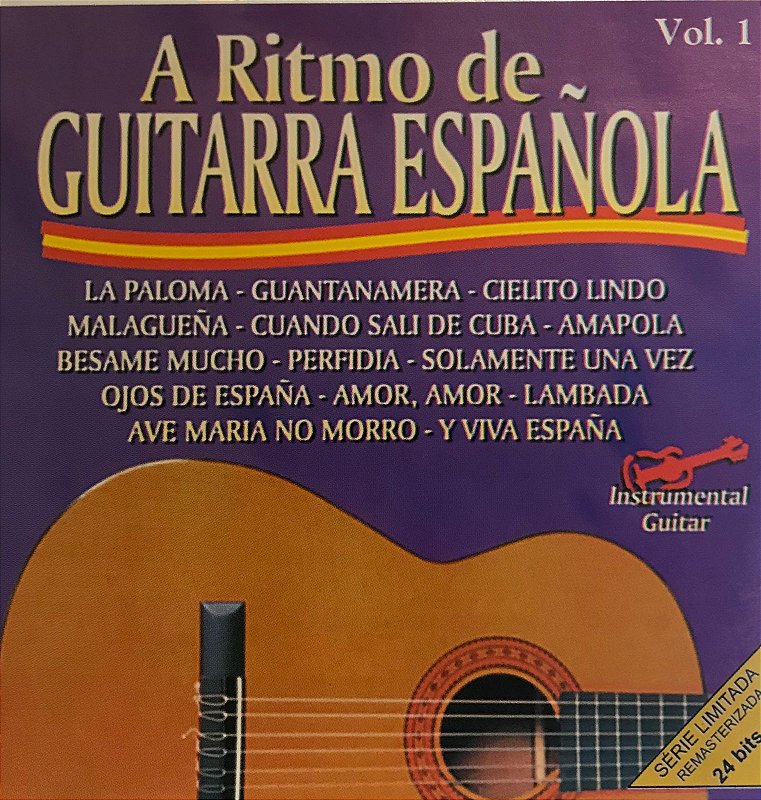 CD - A ritmo de guitarra Española - Colecionadores Discos - vários títulos em Vinil, CD, Blu-ray ...