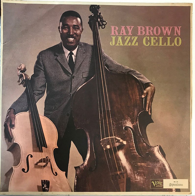 LP Ray Brown – Jazz Cello - Colecionadores Discos - vários títulos em Vinil, CD, Blu-ray e DVD