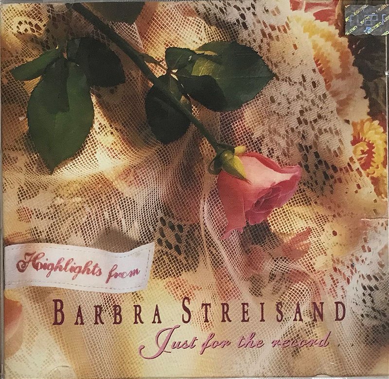 CD - Barbra Streisand – Highlights From Just For The Record ...