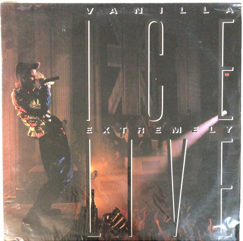LP - Vanilla Ice Extremely Live (LACRADO) - Colecionadores Discos - vários títulos em Vinil, CD ...
