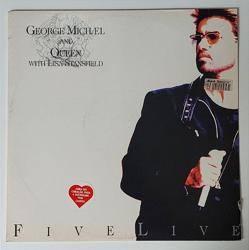 LP - George Michael And Queen With Lisa Stansfield – Five Live ...