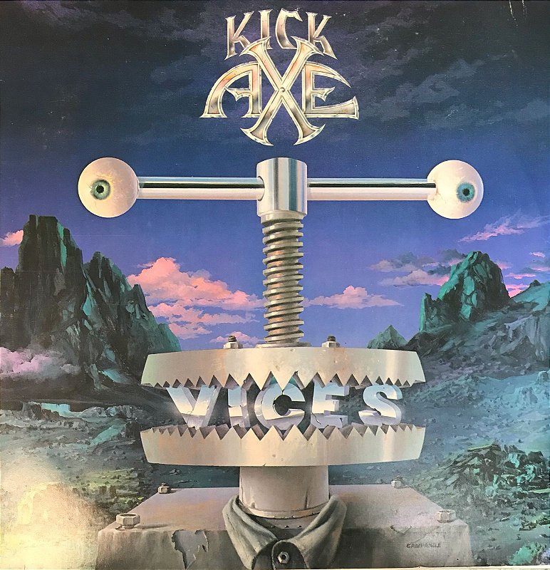 LP - Kick Axe – Vices - Colecionadores Discos - vários títulos em Vinil ...