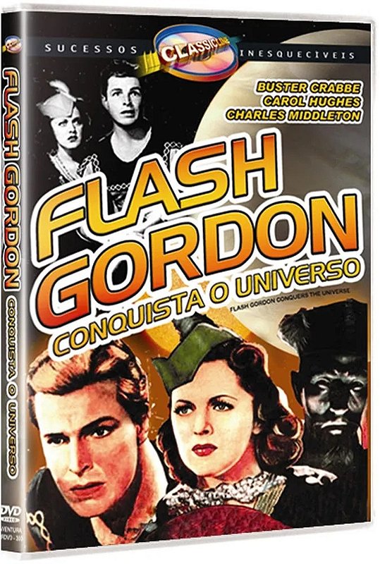 DVD DUPLO - FLASH GORDON CONQUISTA O UNIVERSO - Colecionadores Discos ...