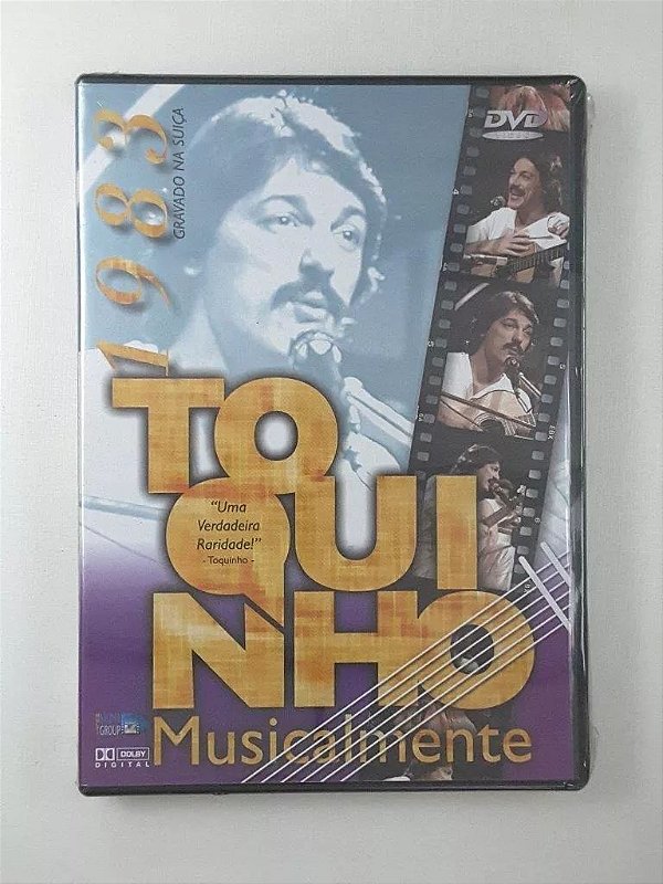 DVD - TOQUINHO MUSICALMENTE - Colecionadores Discos - vários títulos em Vinil, CD, Blu-ray e DVD