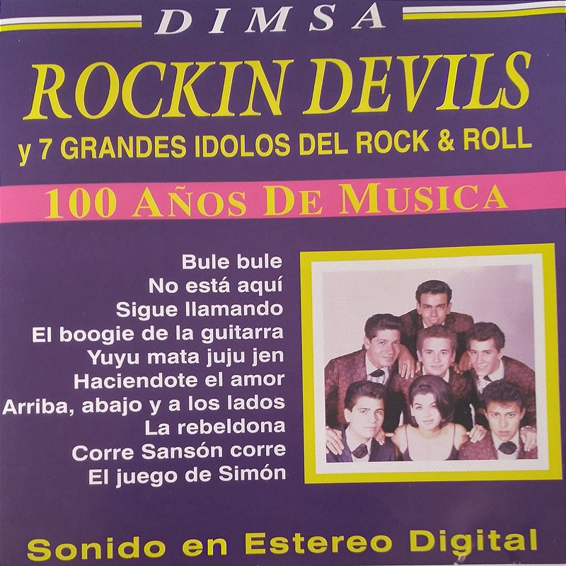 CD - Rockin Devils Y 7 Grandes Idolos Del Rock & Roll (Importado ...