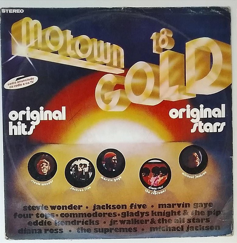 LP - Motown Gold (Vários Artistas) - Colecionadores Discos - vários ...