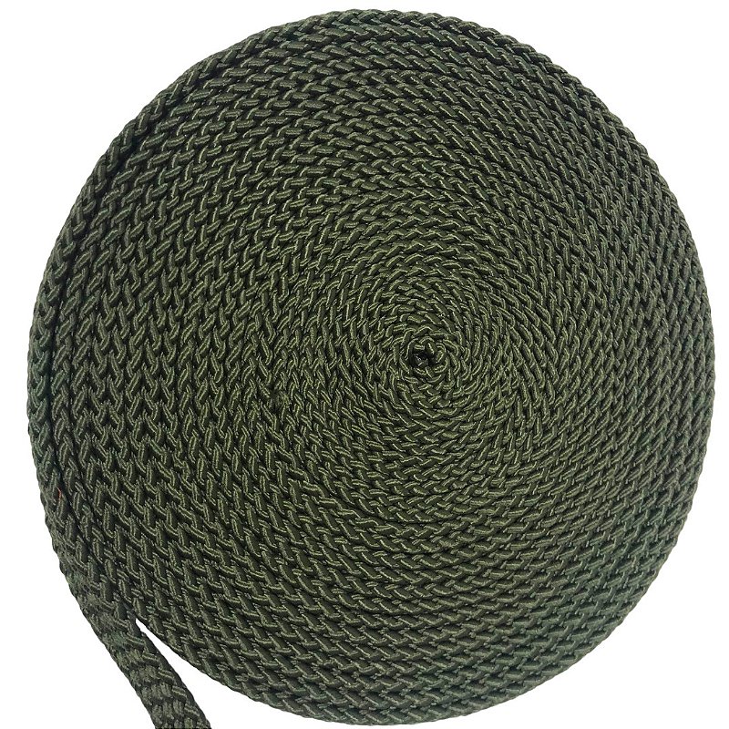 Corda Chata Náutica Uv Para Moveis Externos 22mm Musgo - Viivatex ...
