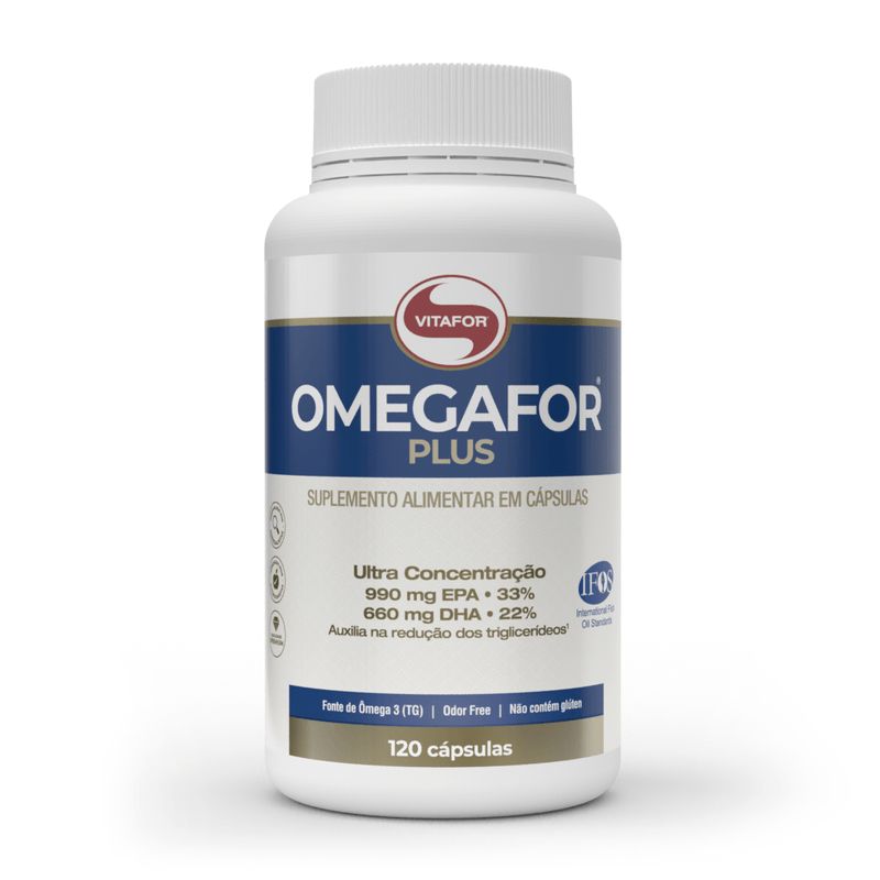 Suplemento Omegafor Plus - Vitafor: Ômega 3, 6 e 9 para Saúde Completa - NUTRIFOR ...