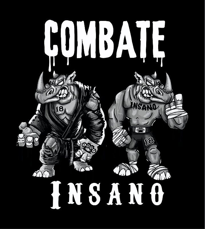Bandeira Combate - 18 Store - Insanos MC