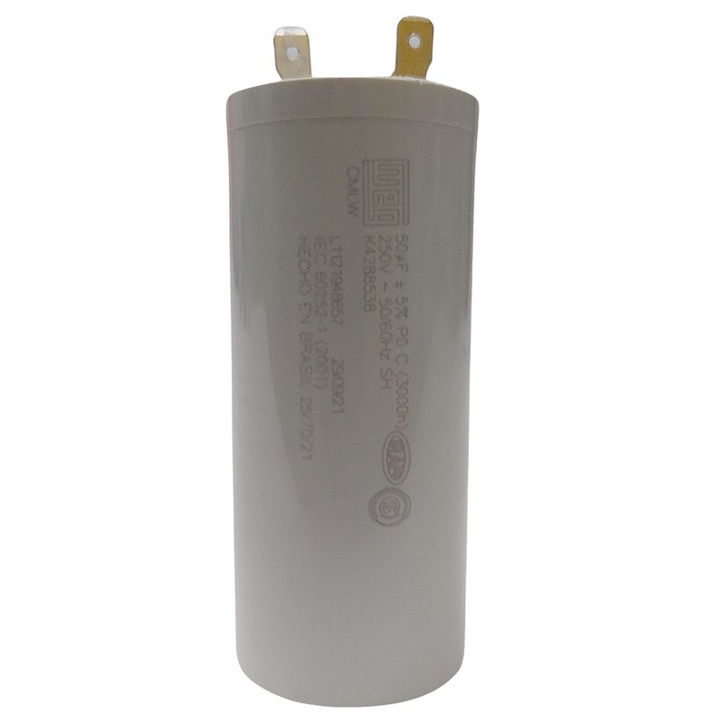 Capacitor 50 mF 250V - Nobrelar