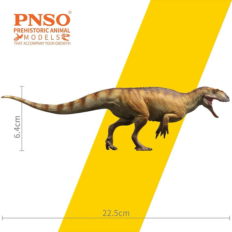 YANGCHUANOSAURUS PNSO "DAYONG" DINOSSAURO CARNÍVORO EM MINIATURA ...