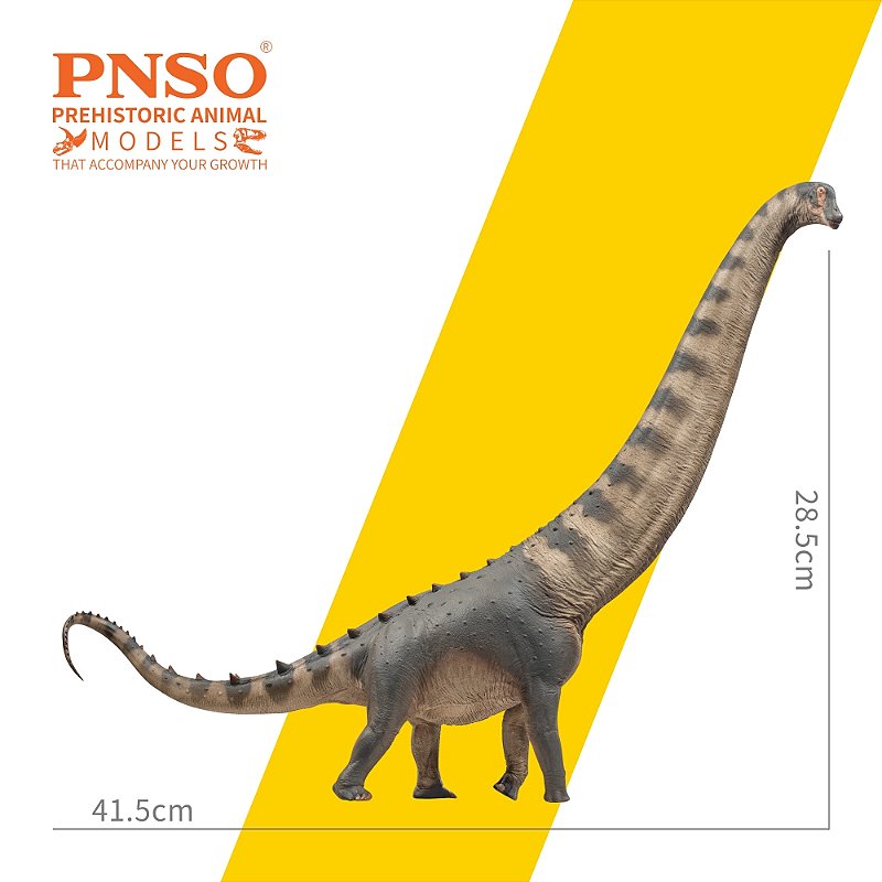 ALAMOSAURUS PNSO "SAMUEL" RÉPLICA DE DINOSSAURO PESCOÇUDO MINIATURA ...