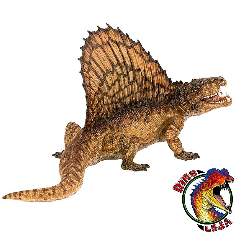 DIMETRODON PAPO MINIATURA BRINQUEDO DE RÉPTIL PRÉ-HISTÓRICO RÉPLICA CO ...