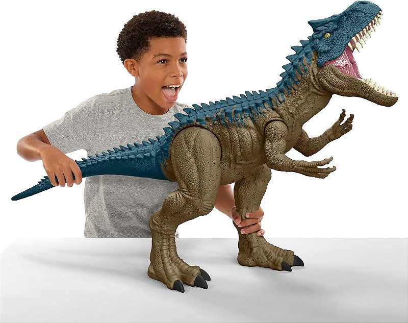 ALLOSAURUS COLOSSAL TEORIA DO CAOS EPIC EVOLUTION MATTEL BONECO GIGANT ...