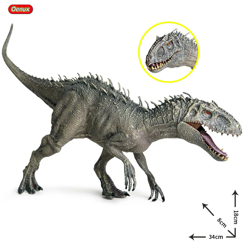 INDOMINUS REX OENUX FIGURA COLECIONÁVEL DINOSSAURO HÍBRIDO JURASSIC WO ...