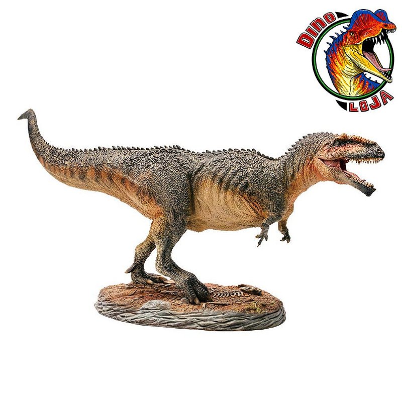 GIGANOTOSAURUS PNSO RÉPLICA DE DINOSSAURO CARNÍVORO BONECO EM VINIL ...