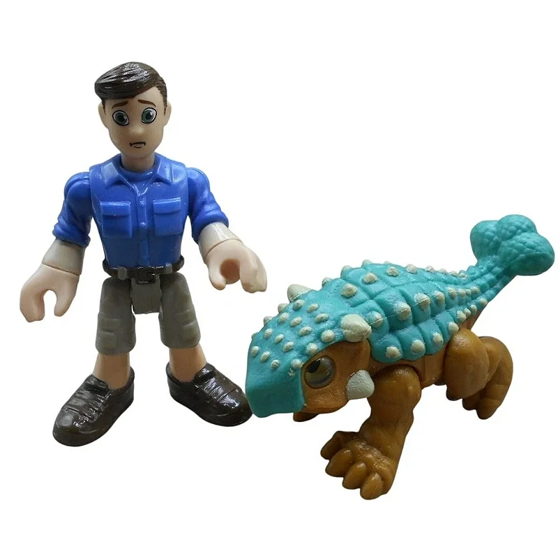 BEN E ANKYLOSAURUS BUMPY IMAGINEXT BOLOTA ACAMPAMENTO JURÁSSICO MATTEL ...