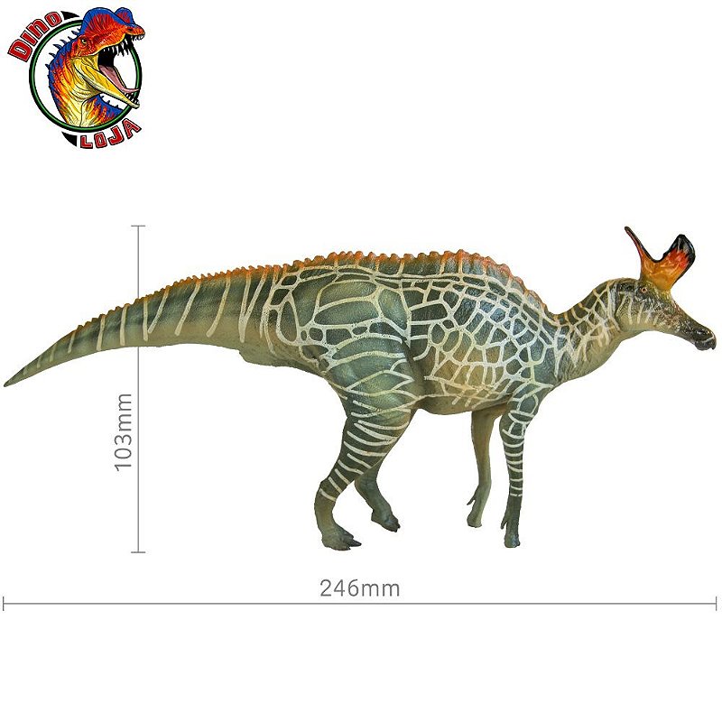 LAMBEOSAURUS PNSO AUDREY RÉPLICA DE DINOSSAURO COLECIONÁVEL LAMBEOSAUR ...