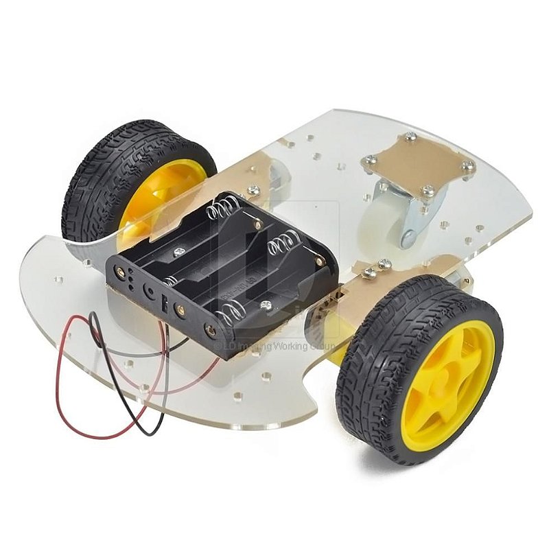 Kit Chassi 2WD - AutoCore Robótica - Arduino em Fortaleza, você ...