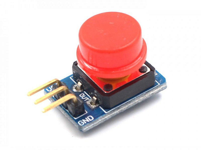 Módulo Botão com Capa | AutoCore Robótica - AutoCore Robótica - Arduino ...