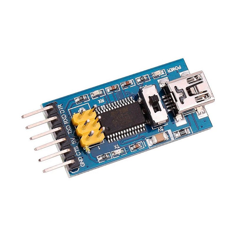 Módulo Conversor FTDI FT232RL com Chave 3.3V/5V | AutoCore Robótica ...