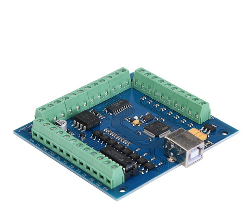 Placa Interface Controladora para CNC 4 Eixos USB para Mach3 - AutoCore Robótica - Arduino em ...