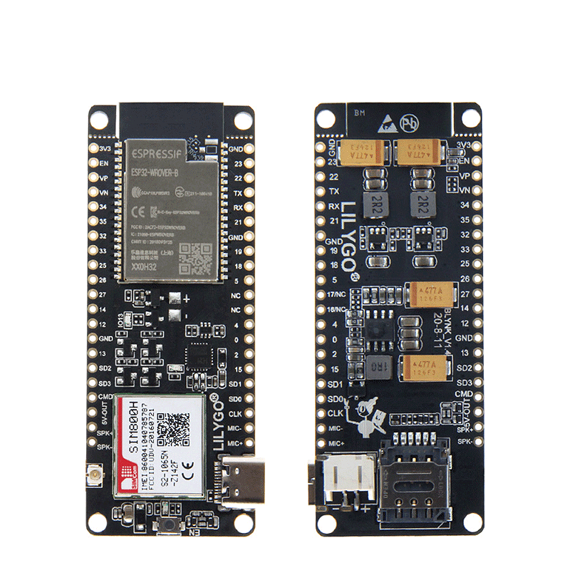 Placa de Desenvolvimento TTGO T-CALL ESP32 com SIM800L - AutoCore Robótica - Arduino em ...