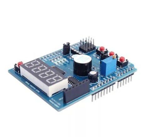 Shield Multifunção para Arduino Uno - AutoCore Robótica - Arduino em ...