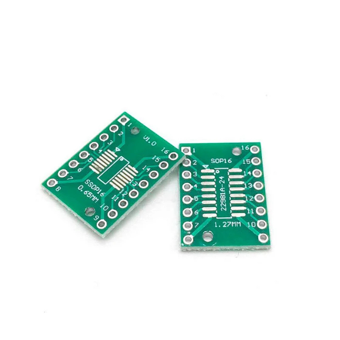 Adaptador SOP16 SSOP16 TSSOP16 SMD para DIP-16 - AutoCore Robótica ...