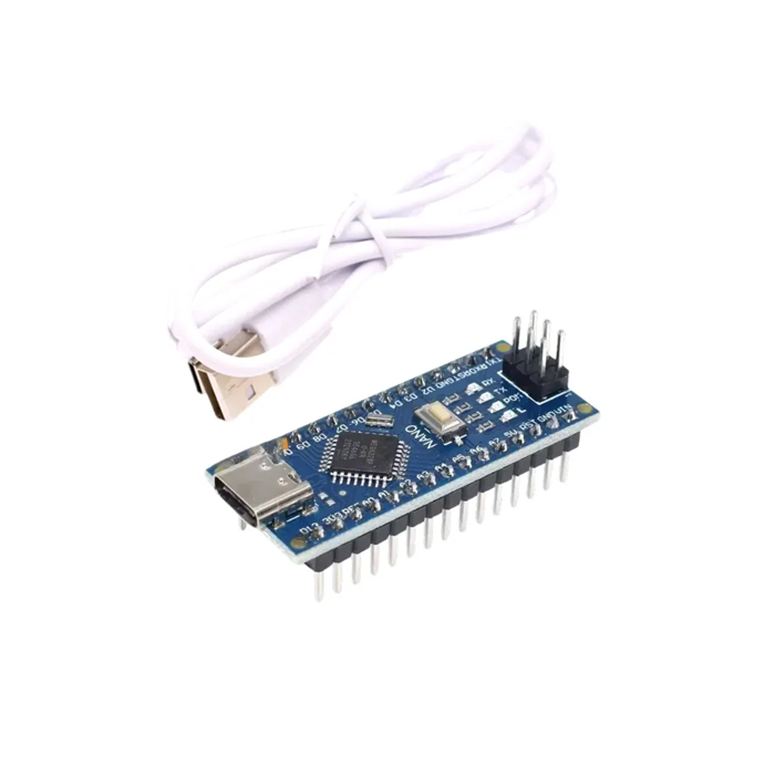 Arduino Nano V3.0 USB-C Compatível com Cabo Usb - AutoCore Robótica ...