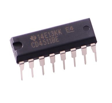 CD4511 -CI Decoder BCD Display 7 Segmentos - AutoCore Robótica ...