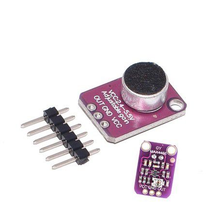 Módulo Microfone Eletreto com Ganho Ajustável MAX4466 - AutoCore ...