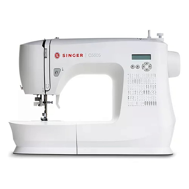 Máquina de Costura Doméstica Eletrônica Singer C5605 - Plamaq Máquinas ...