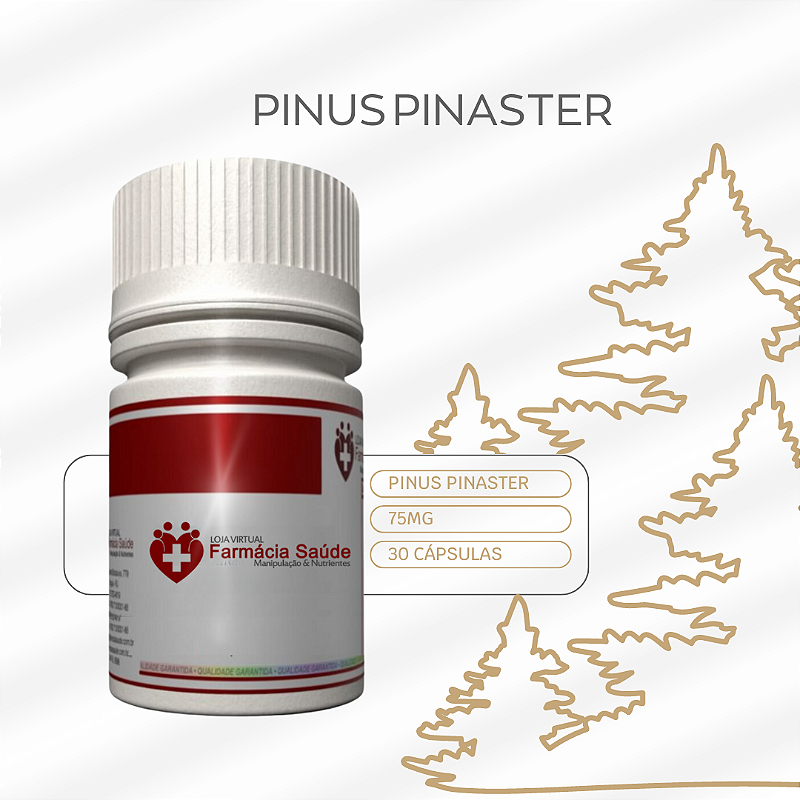 Pinus Pinaster Aiton 75mg 30 cápsulas - FarmáciaSaúde | Farmácia de ...