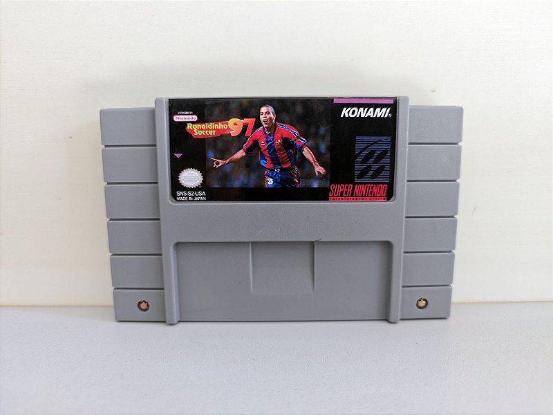 Ronaldinho Soccer 97 Super Nintendo - Repro Seminovo - Gameplay do Boy
