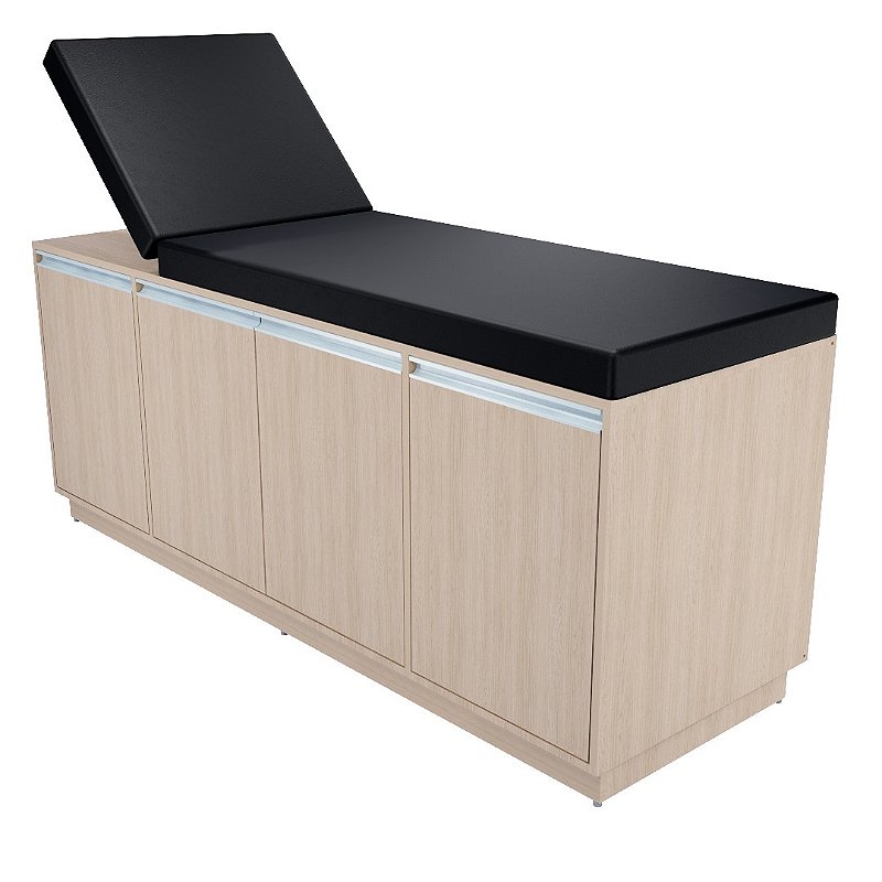 Maca fixa com balcão para clinica, Maca com escada, Maca com suporte ...