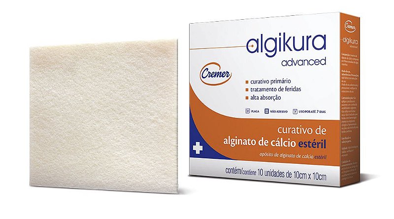 Curativo de Alginato de Cálcio para Lesões Superficiais e Cavitárias ...