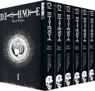 Coleção Death Note - Black Edition 6 Volumes - Planeta Nerd-Geek