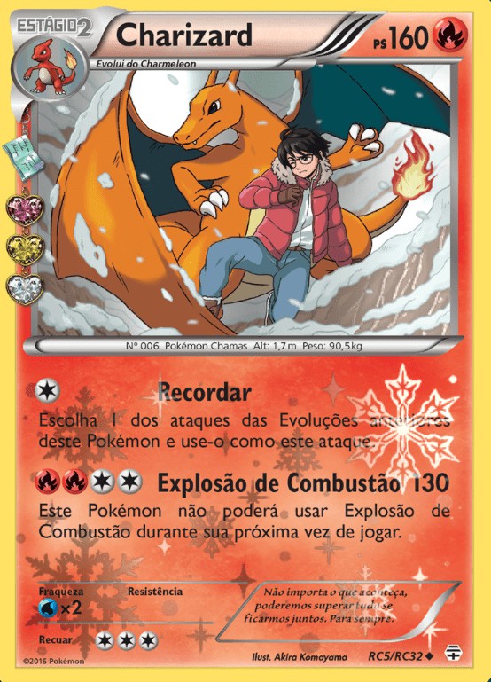 Charizard (RC5/RC32) REV FOIL - Carta Avulsa Pokemon - Planeta Nerd-Geek