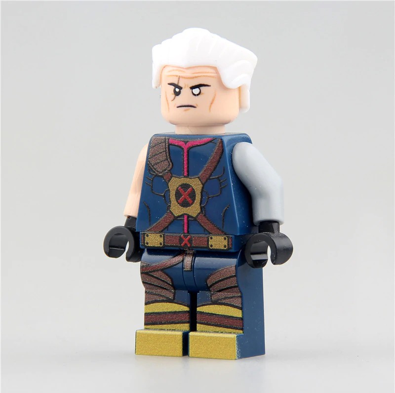 Cable (X-Men) - Minifigura De Montar Marvel - Planeta Nerd-Geek