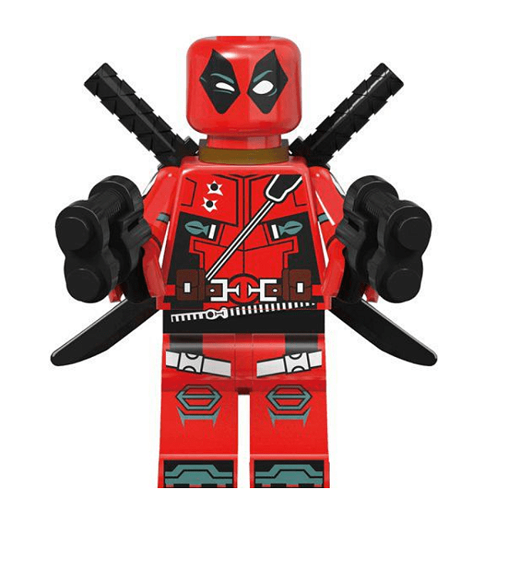 Deadpool 2 (V2) - Minifigura de Montar Marvel - Planeta Nerd-Geek