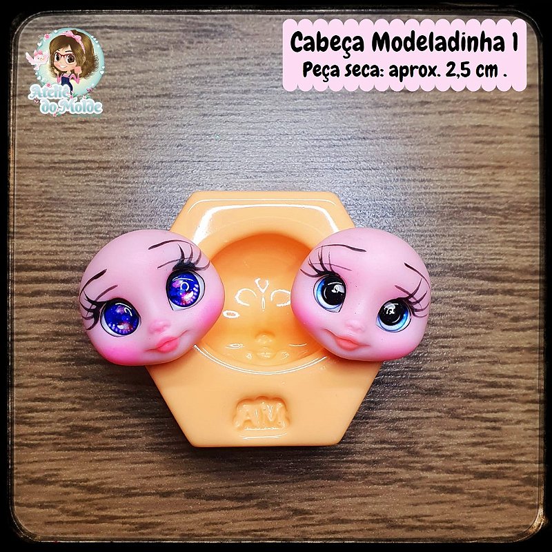 Cabeça Modeladinha - Ateliê do Molde