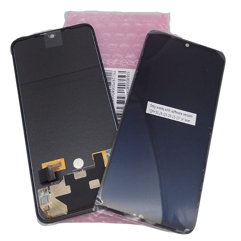 Display Tela Frontal Motorola Moto One Zoom Xt2010 Original Nacional ...