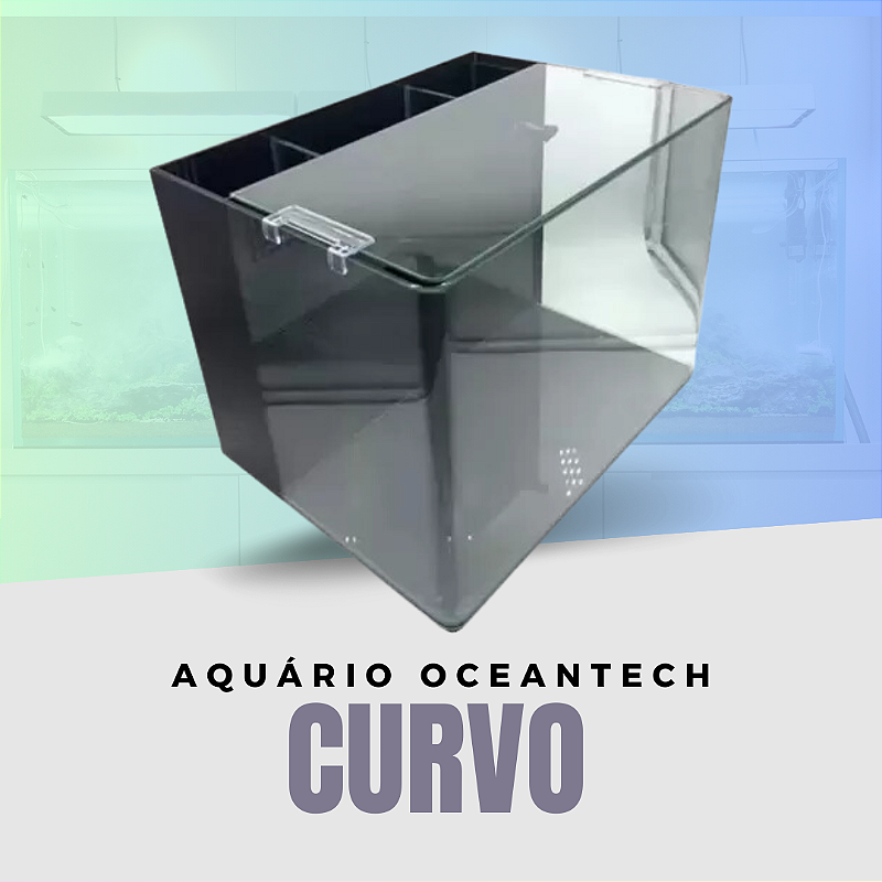 Aquário Nano Ocean Tech Vidro Curvo (ACQSR) - Acqua Fish: Um pedaço do ...
