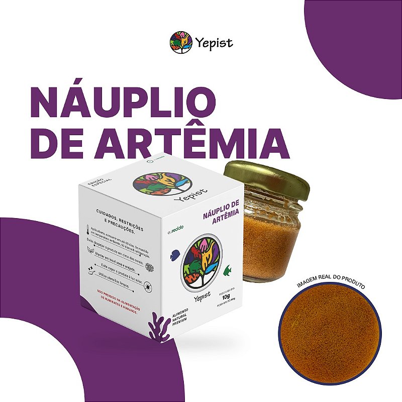 Náuplio de Artêmia - Acqua Fish: Um pedaço do oceano na sua casa!