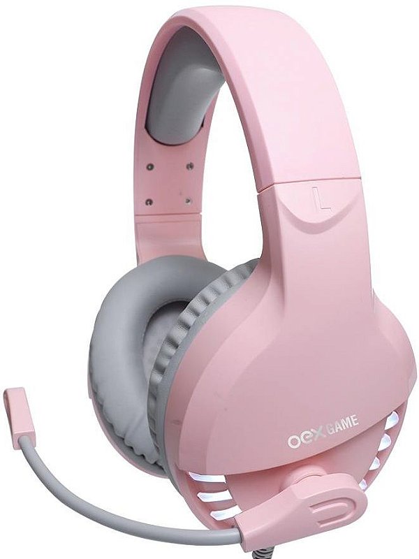 HEADSET OEX PINK FOX GAMER HS414 - Evolutek Informática | O melhor ...