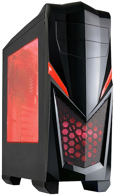 GABINETE MYMAX NEW SHARK MCA-FC-E29A - Evolutek Informática | O melhor ...