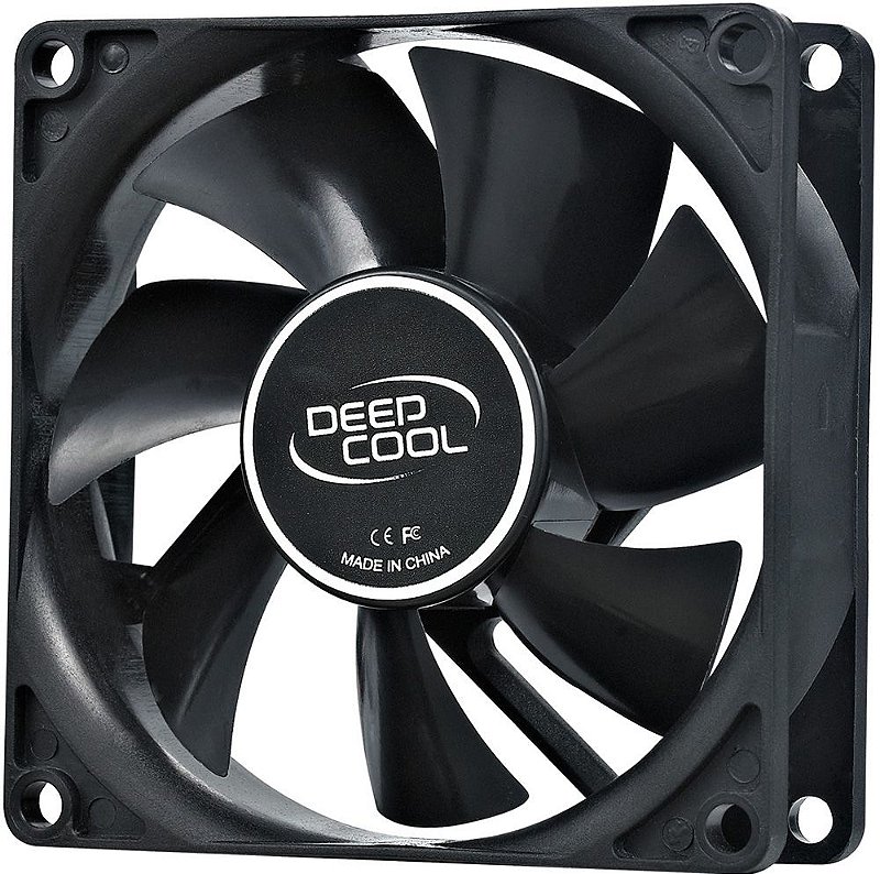 COOLER FAN DEEPCOOL XFAN 80MM - Evolutek Informática | O melhor preço ...